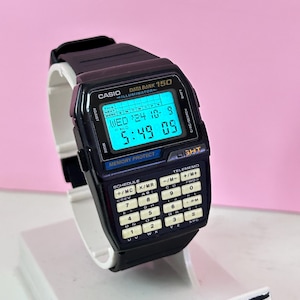 Vintage Casio Dbc-150 Data Bank 150 Phosphorous Keyboard / Module 1477 ...