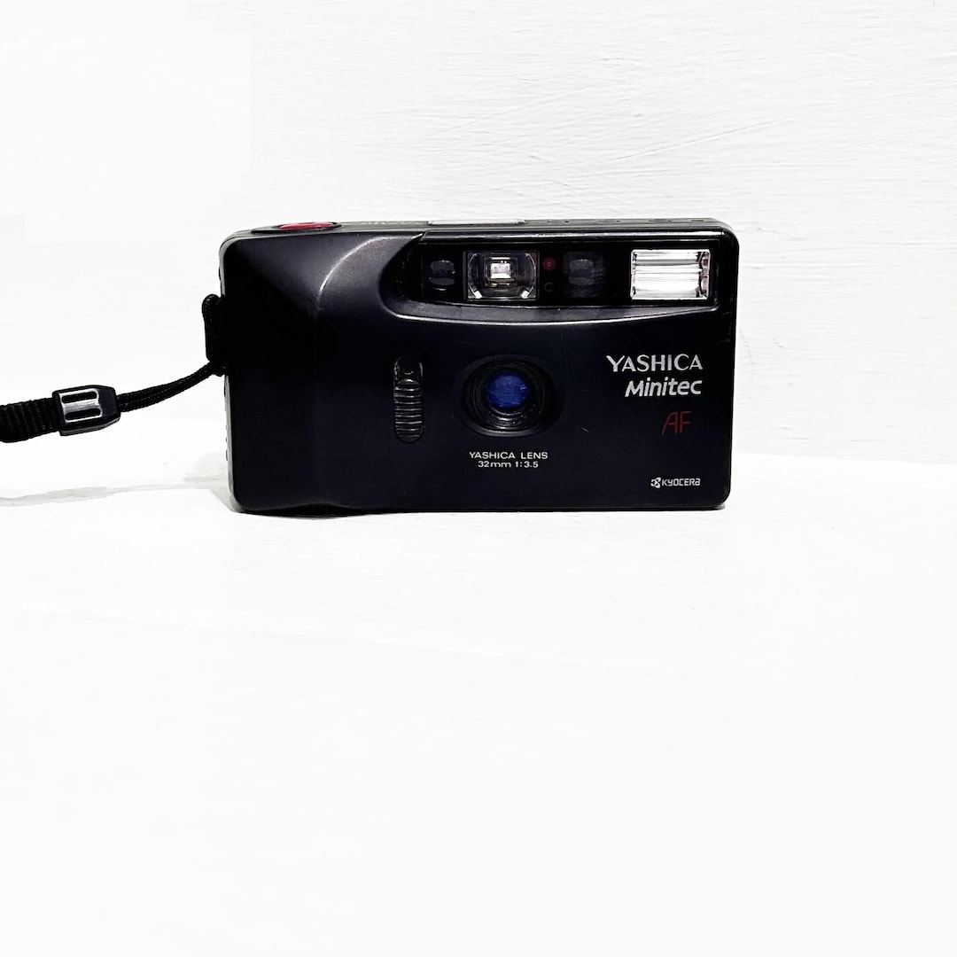 Vintage Yashica Minitec AF 35mm/ With Battery/compact Film Camera/ Date ...