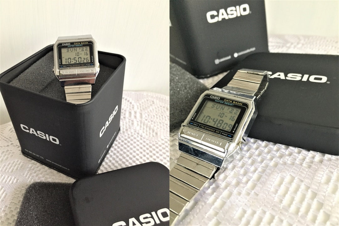 Casio DB-310 Data Bank Watch Module 871/data Bank Vintage 80S Digital ...