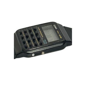 Casio CA-50 Calculator Watch, Casio Vintage Watch, Casio Digital Watch ...