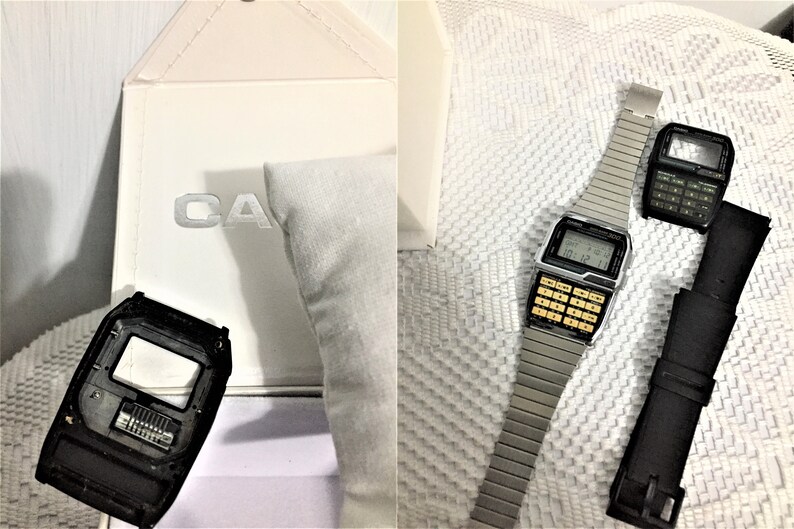 Very Rare Casio DBC-3000 Mod 1478 / Spare Case Slicone Band/ 1990s ...