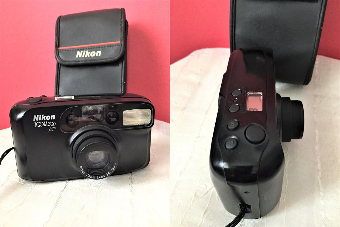 Nikon Zoom 200 Af Camera/ 35mm Film Camera / Vintage Film - Etsy