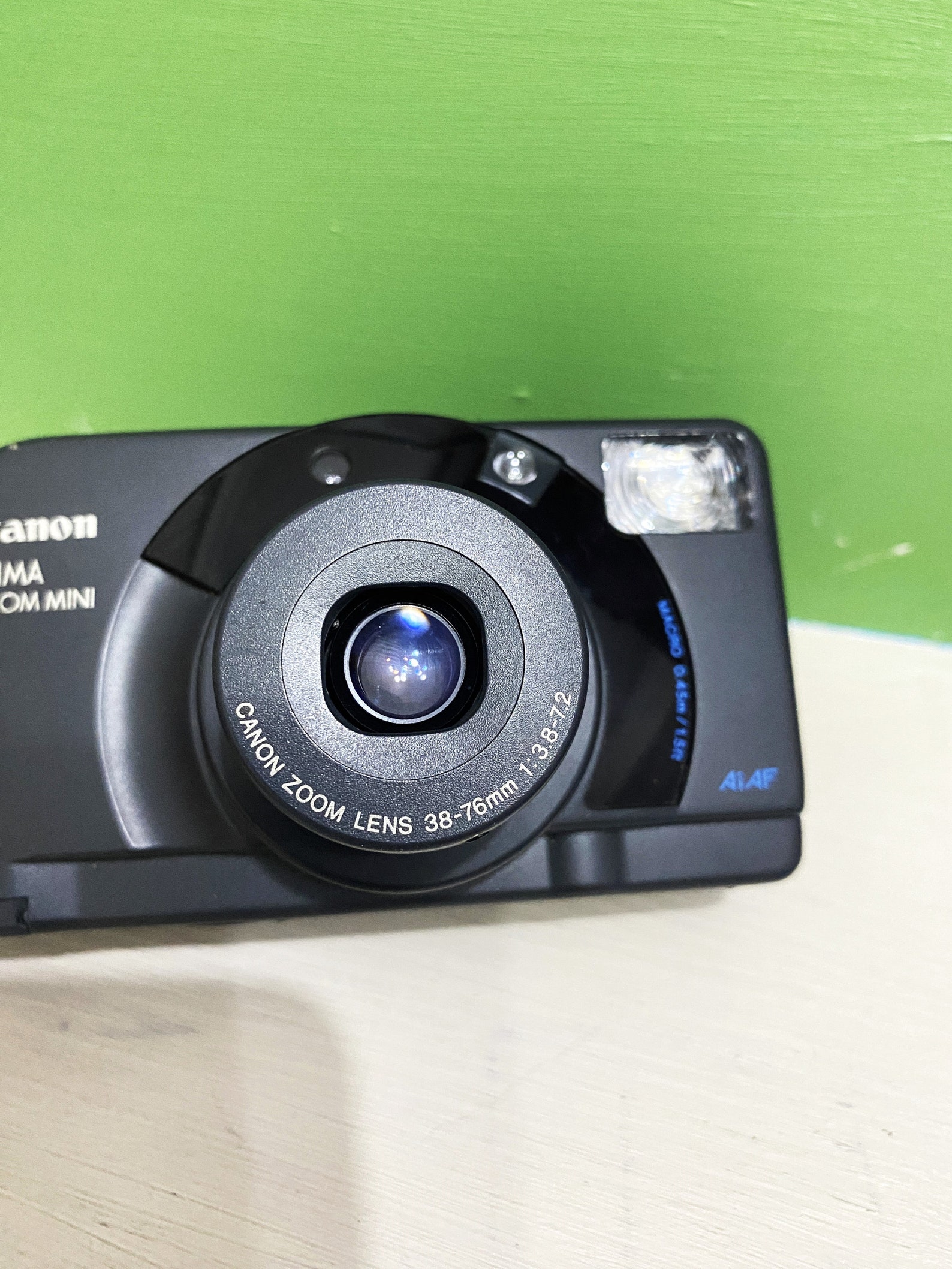 Vintage Canon Prima Zoom Mini Camera - 38-76mm Lens - Point and Shoot ...