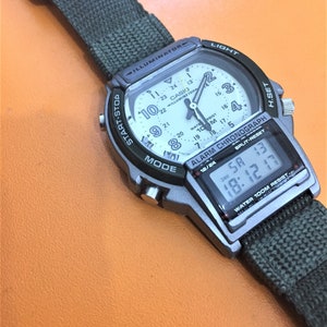 Wonderful Vintage Casio AW-61 1750 Watch Analog Digital / - Etsy