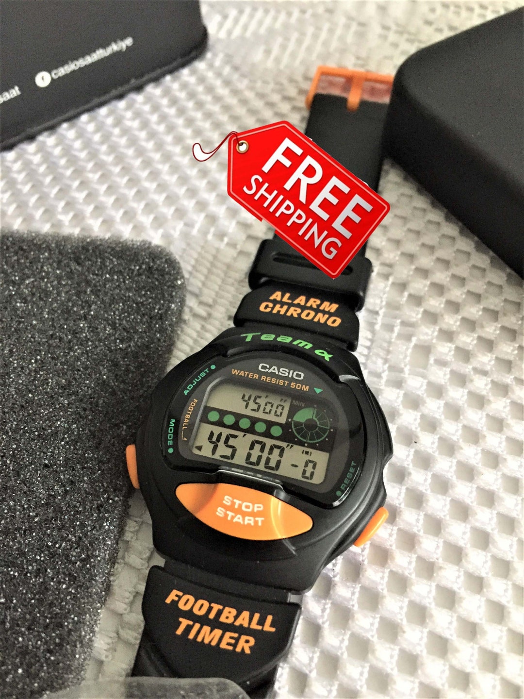 Soccer Timer Very Rare Casio TM-11/ Collectibles /very Good Condition ...