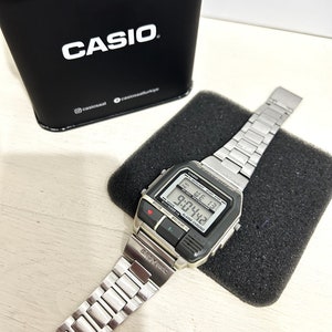 VERY RARE Casio A-V2 Alarm Chrono 30 Sec Recording Digi Japan Quartz Collectible, Very Good ...