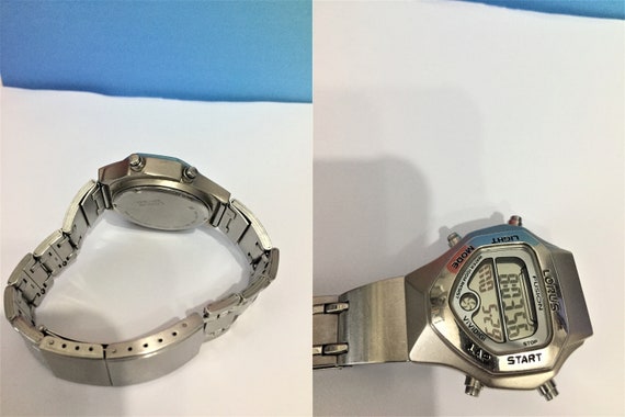 RARE Lorus WAtch Fusion Vividigi Digital 90s /W100-… - Gem