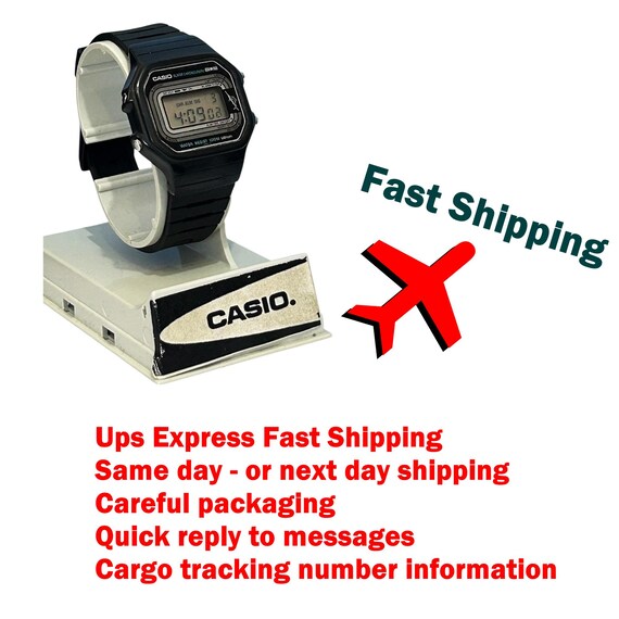 Vintage ULTRA Rare Casio W-200 Marlin 1980s Mod 108 … - Gem