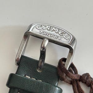 Unused CAMEL Trophy Watch, Swiss Made, Leather, Watch, Watch Strap ...