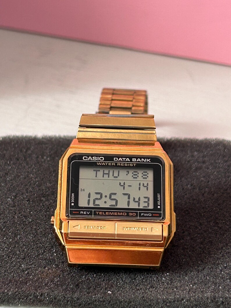 Vintage Casio RARE DB-31 Data Bank / Watch Module 871/ Tele Memo 30 ...
