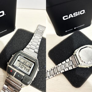 VERY RARE Casio A-V2 Alarm Chrono 30 Sec Recording Digi Japan Quartz Collectible, Very Good ...