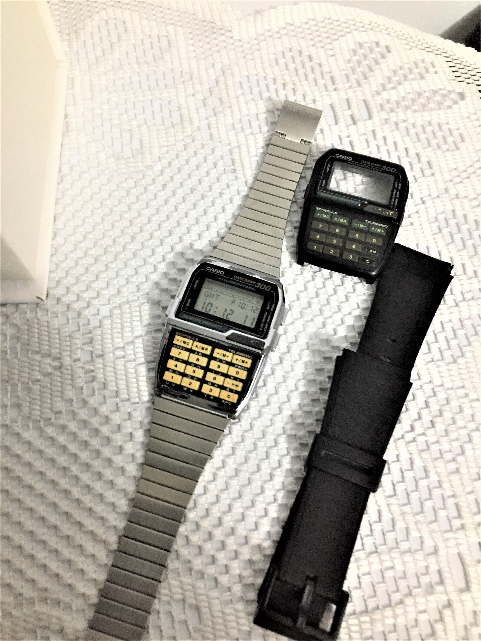 Very Rare Casio DBC-3000 Mod 1478 / Spare Case Slicone Band/ 1990s ...