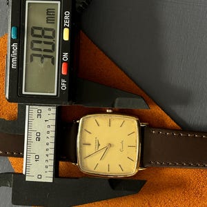Vintage Longines Ultra Thin Quartz Watch 761 Swiss 6245 V8 Six Jewels ...