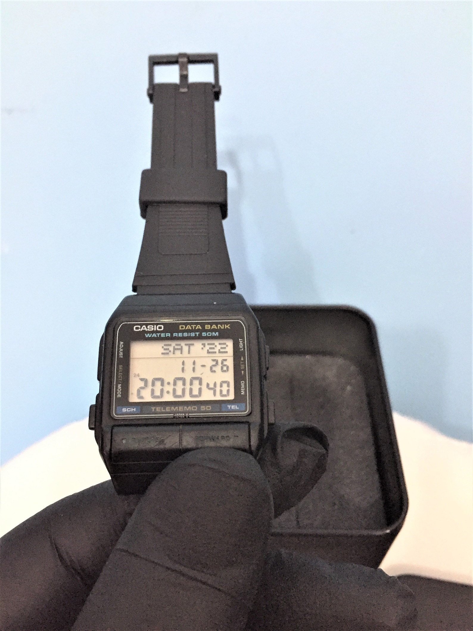 Vintage Rare CASIO Databank 50 DB-55W/ Very Good Condition / Very Good ...