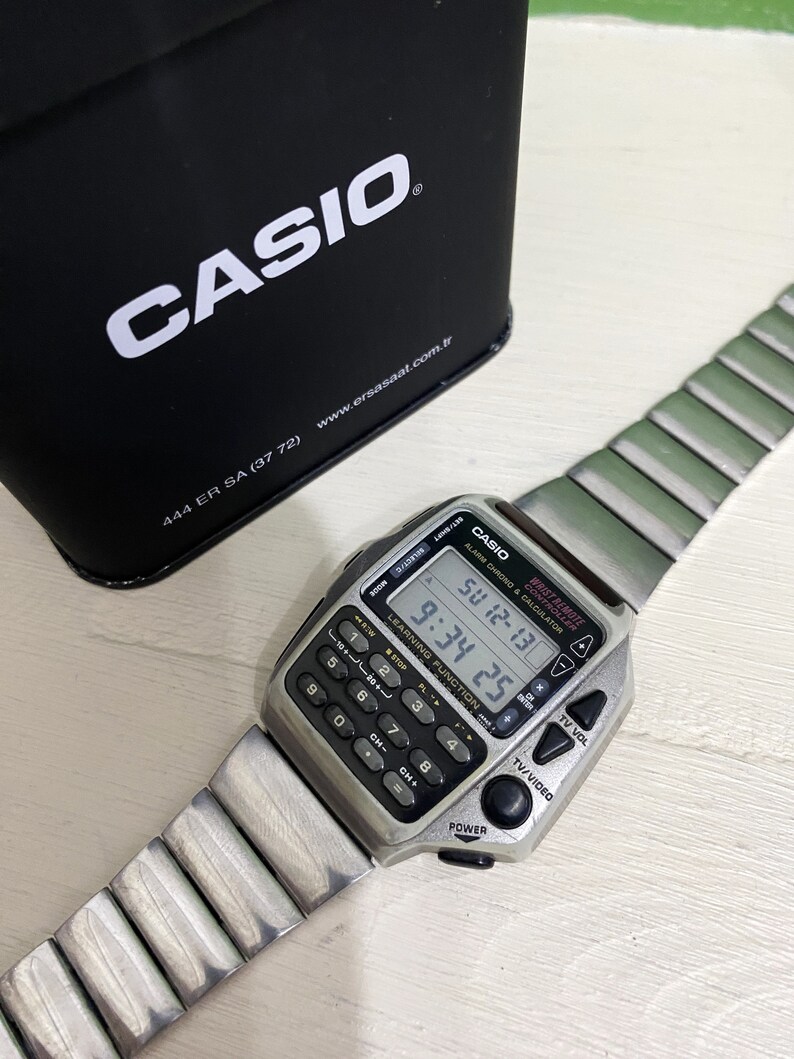 RETRO Casio CMD-40 Learning Tv Remote Control/ Modüle 1174 /steel Cord ...