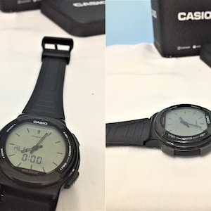 Vintage Casio Abx-53 Module 1326 Twincept/ Ana-digi Data Bank World ...