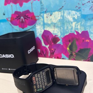 Black Dial Vintage Casio Flip Top FTP-30 / Module 761 /mens Watch Japan ...