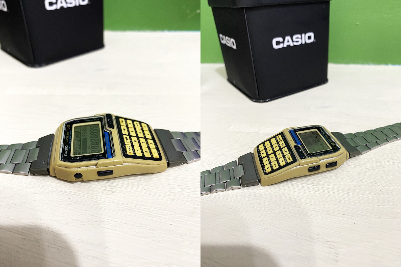 Casio Dbc-150 Data Bank 150 Vintage Case / Module 1477/ Calculator ...