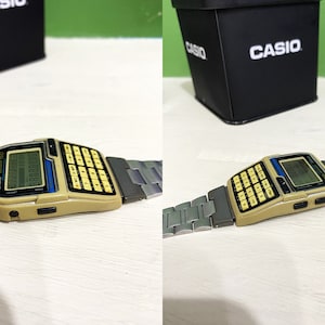 Casio Dbc-150 Data Bank 150 Vintage Case / Module 1477/ Calculator ...