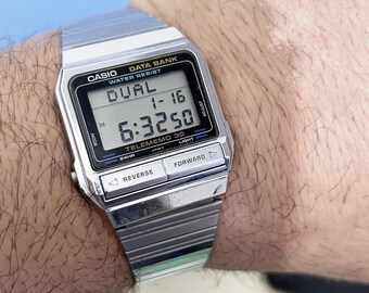 Vintage CASİO 1982 DB-55W - Etsy