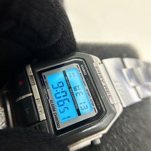 VERY RARE Casio A-V2 Alarm Chrono 30 Sec Recording Digi Japan Quartz Collectible, Very Good ...
