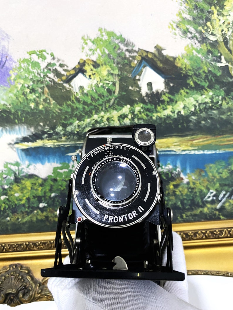 Antique Wirgin Folding Prontor II / 1930s Collectible Vintage Camera ...