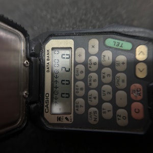 Black Dial Vintage Casio Flip Top FTP-30 / Module 761 /mens Watch Japan ...