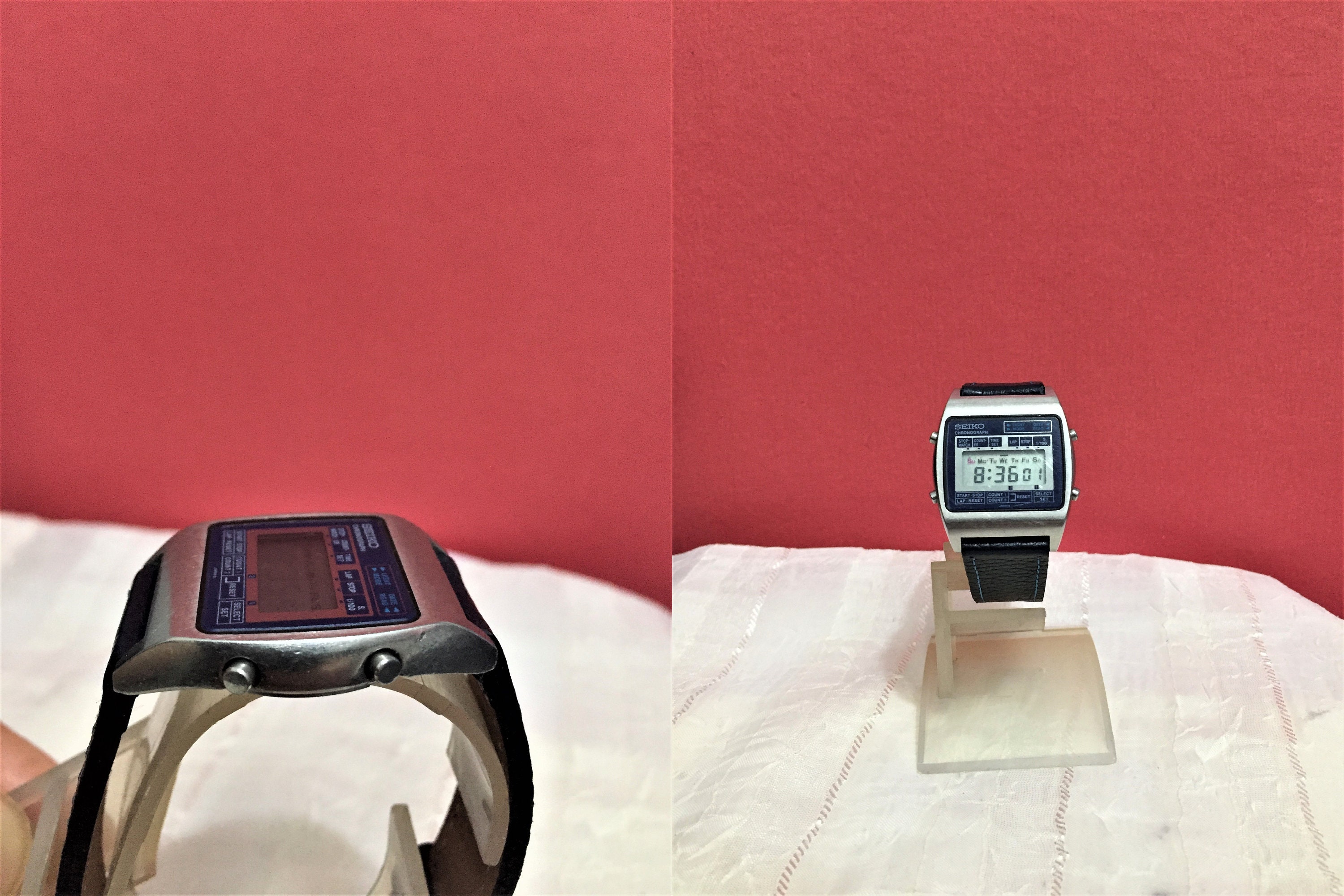 Vintage Seiko Chronograph M929-4000 Digital Quartz/ 952061 Japan A ...