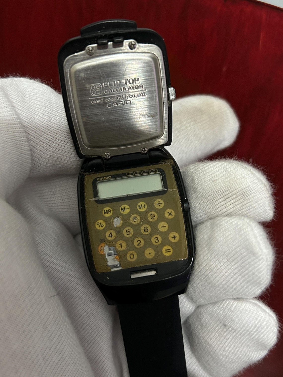 RARE Vintage Casio Flip Top FTP-10/ Module 760 /mens Watch Japan Made ...