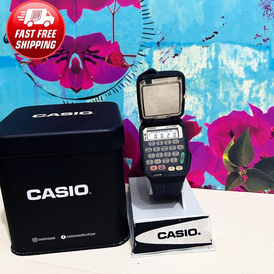 Black Dial Vintage Casio Flip Top FTP-30 / Module 761 /mens Watch Japan ...