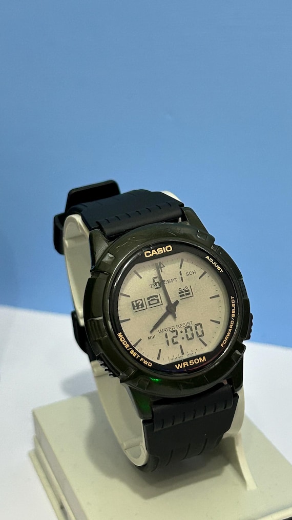 Casio Twincept Abx 21, rolex, casio vintage watch, ci… - Gem