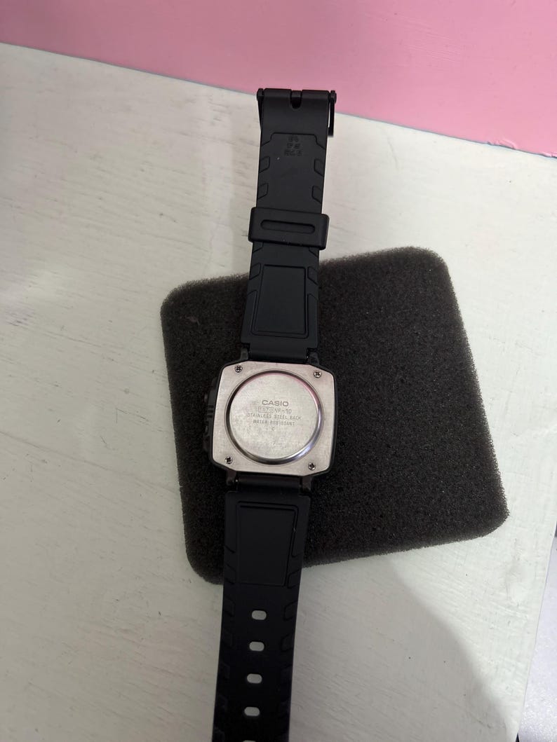 Rare Black Case Casio NF-10 1070 /collectible Watch / Very Good ...