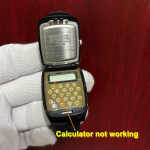 RARE Vintage Casio Flip Top FTP-10/ Module 760 /mens Watch Japan Made ...