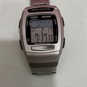 Rare Vintage Men's /boys Casio FKT-301 Wave Ceptor World -time Databank Watch Casio Tin Box - Etsy