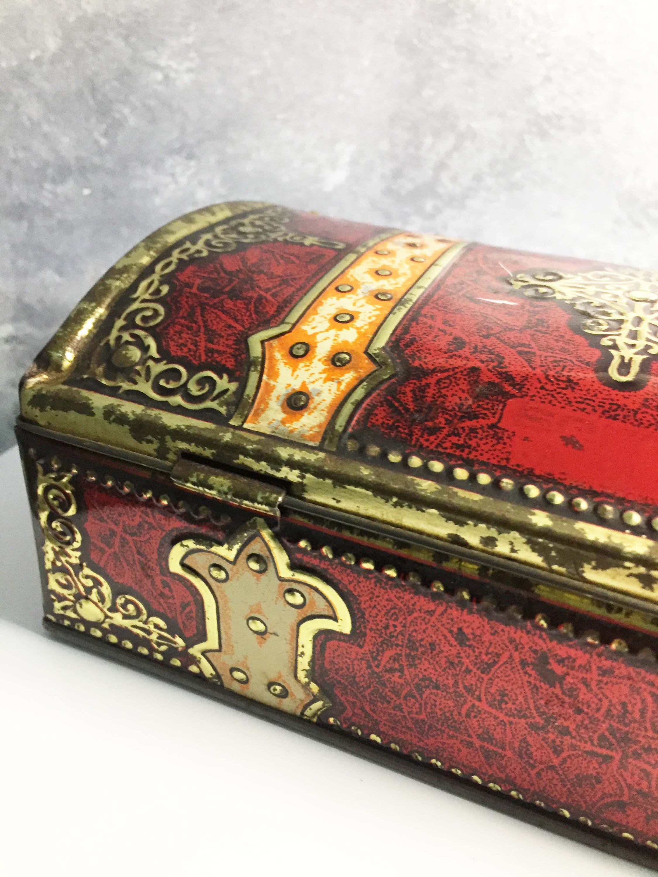 Vintage Turkish Gum Metal Box /metal Decorative Tin Box/ Gum Tin ...