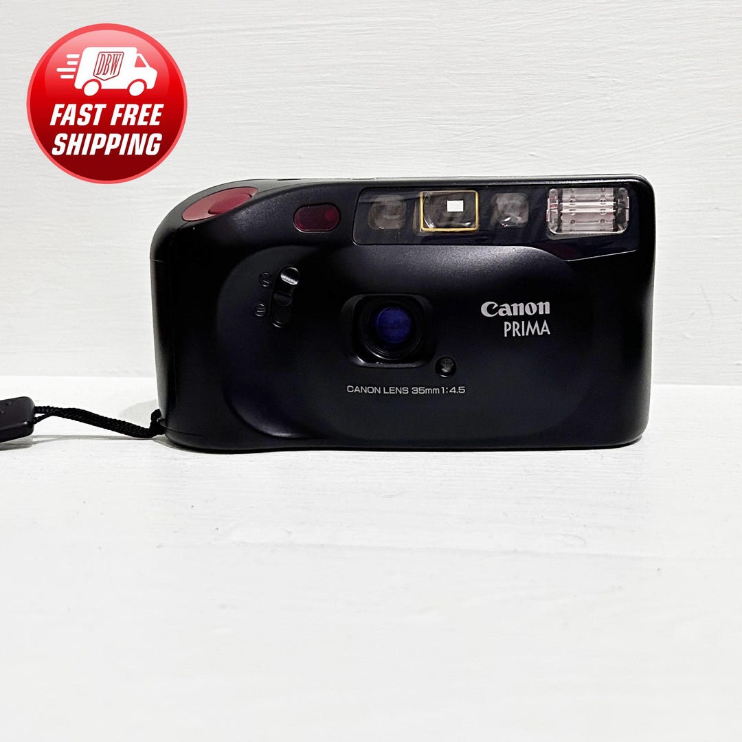Vintage Canon Prima 4 / Vintage Camera Point/ and Shoot Film Camera ...