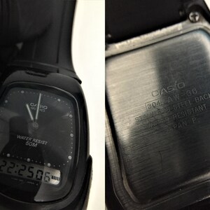 RETRO Vintage Casio Aw -36 Watch Japon-p Mod;304 /very Good Condition ...