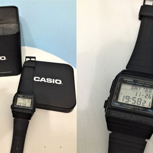 Vintage Rare CASIO Databank 50 DB-55W/ Very Good Condition / Very Good Strap/ Modüle: 675 ...