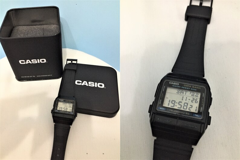 Vintage Rare Casio Databank 50 Db 55w Very Good Condition Very Good