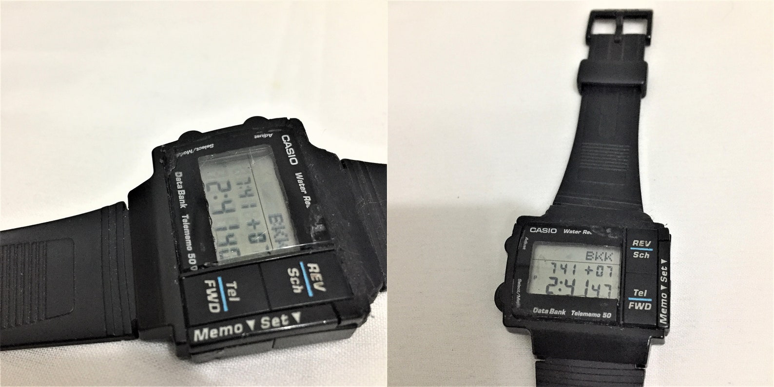 Rare Casio Db-57w Retro Collectibles Watch/ Databank Db 57w/ Module ...