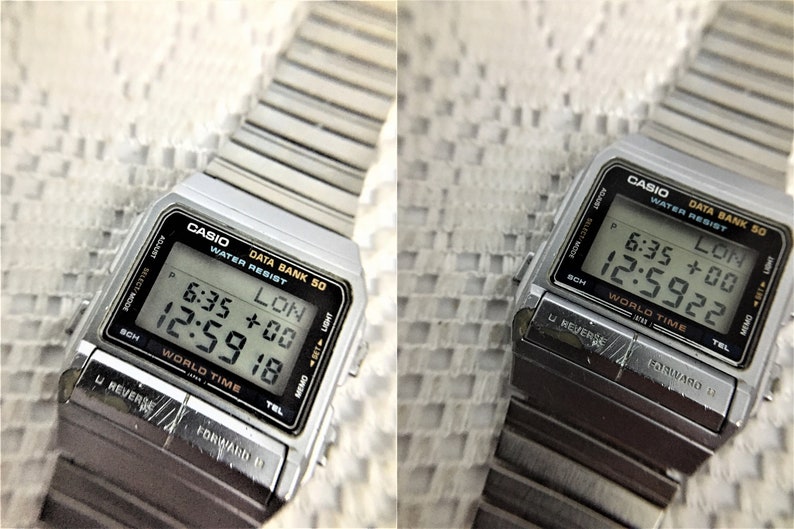 Db-520 Vintage Casio Data Bank Telememo 50/ Watch Model 675 - Etsy