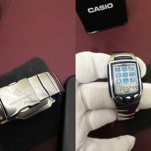 Vintage Casio EDB-701 E-data Bank Watch/ Very Good Condition/ Original ...