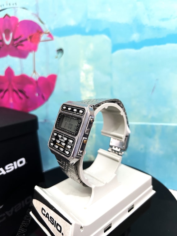 RARE Vintage Casio CFX 200 Calculator Watch Mod:197 J… - Gem