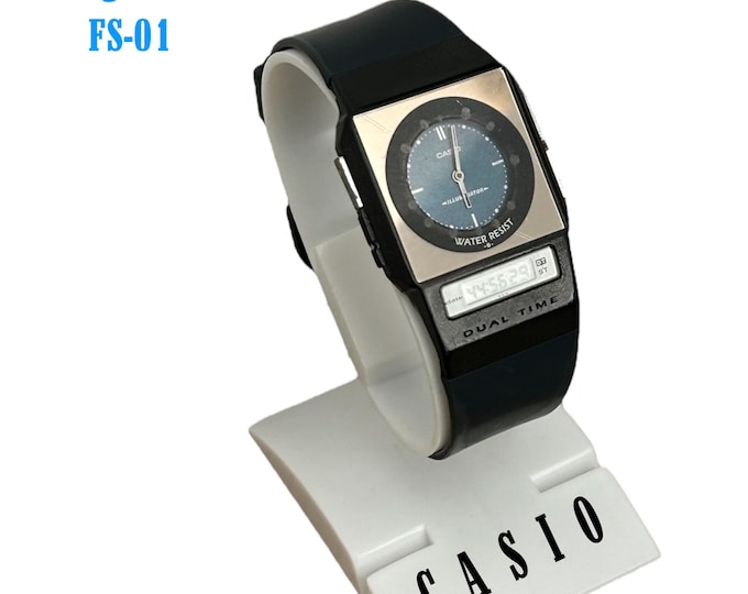 Ultra RARE CASIO FS-10 Vintage Thin Film Watch Mod:465 Japan U ...