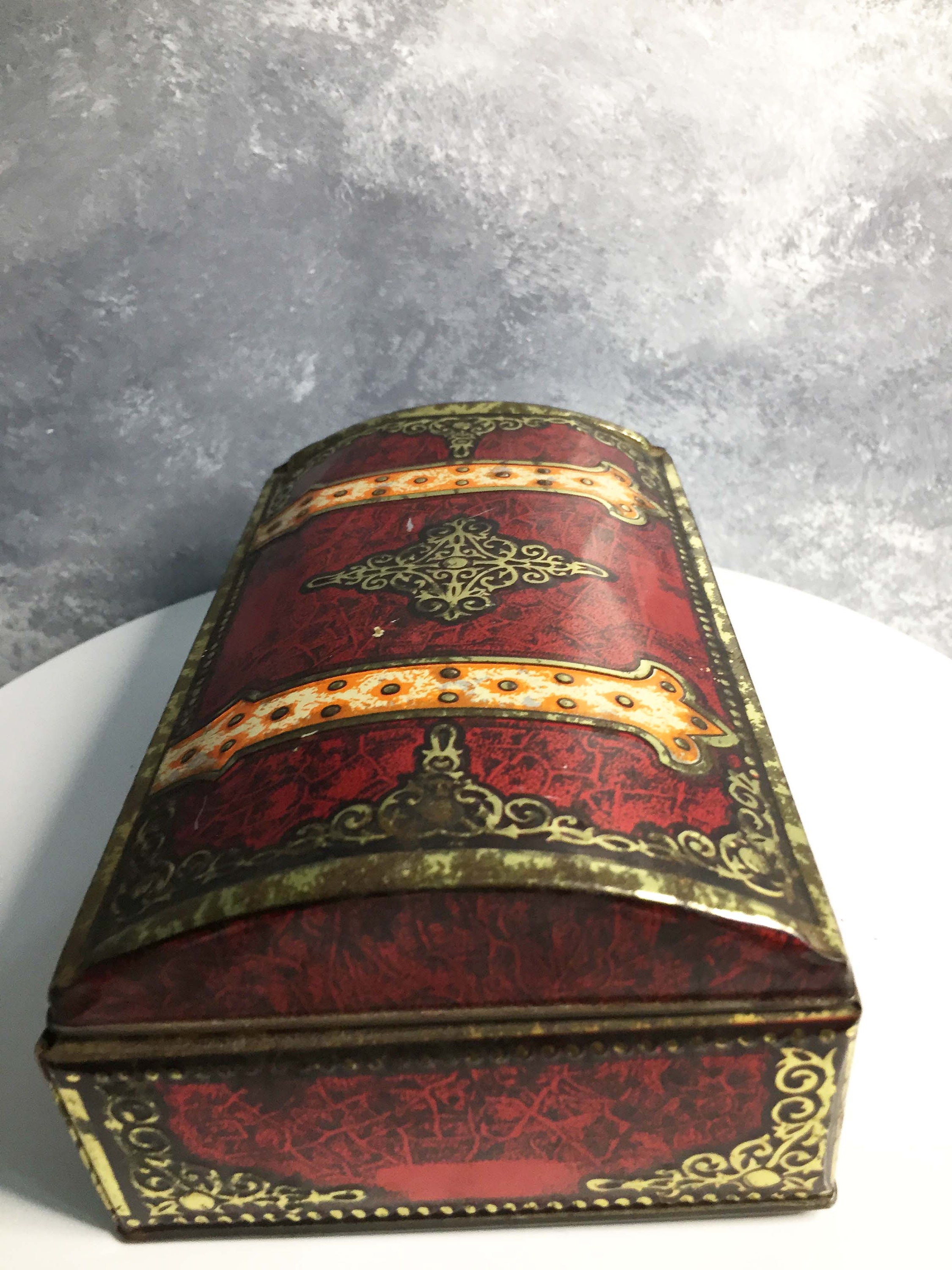 Vintage Turkish Gum Metal Box /metal Decorative Tin Box/ Gum Tin ...