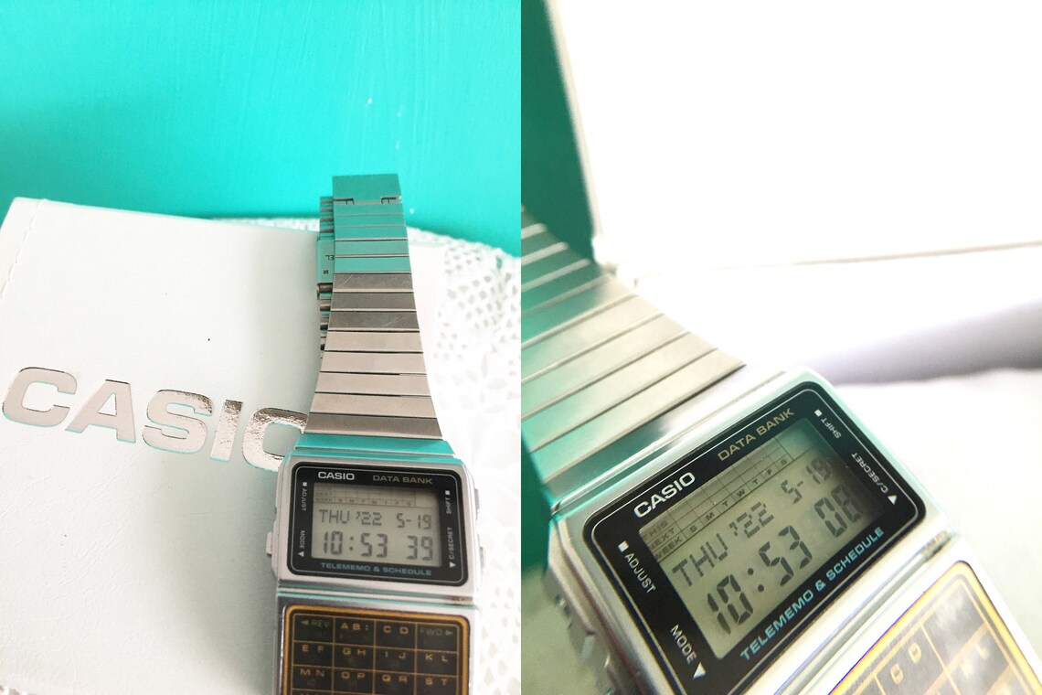 Vintage Casio DBC-610 Calculator Watch Module 676 /great Condition ...