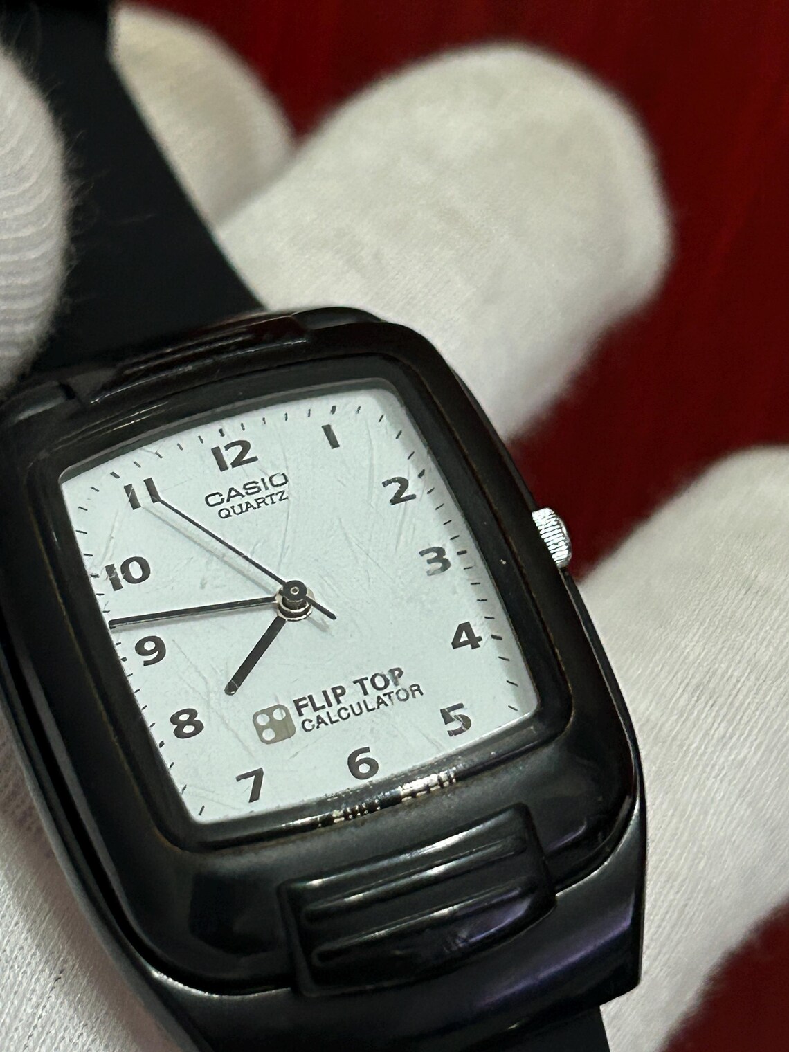 RARE Vintage Casio Flip Top FTP-10/ Module 760 /mens Watch Japan Made ...