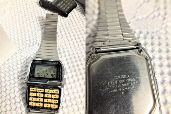 Very Rare Casio DBC-3000 Mod; 1478 / Spare Case+ Sli… - Gem
