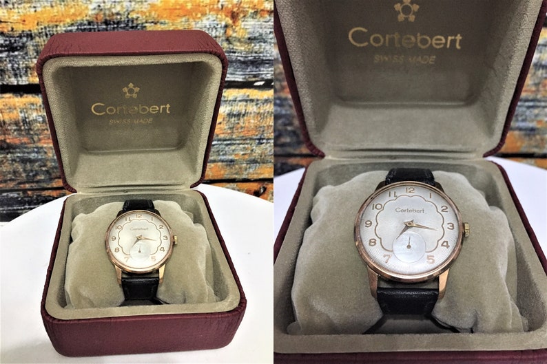 RARE CORTEBERT CAL. 720 Vintage Swiss / 17 Jewels Cort/ 1960s Rare ...