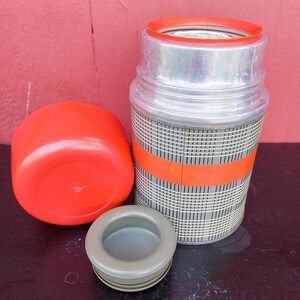 Vintage Plaid Thermos Aladdin Flask - Etsy